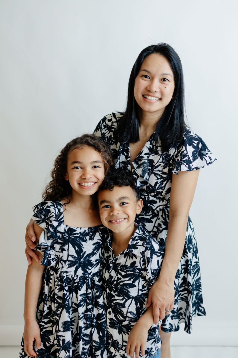 Matching Family Outfit - Black Palm - Tiny Tots Kids