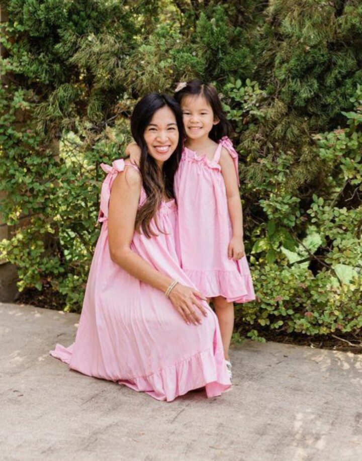 Pink Mommy & Me Dress | Cute Matching Outfits for Moms & Kids